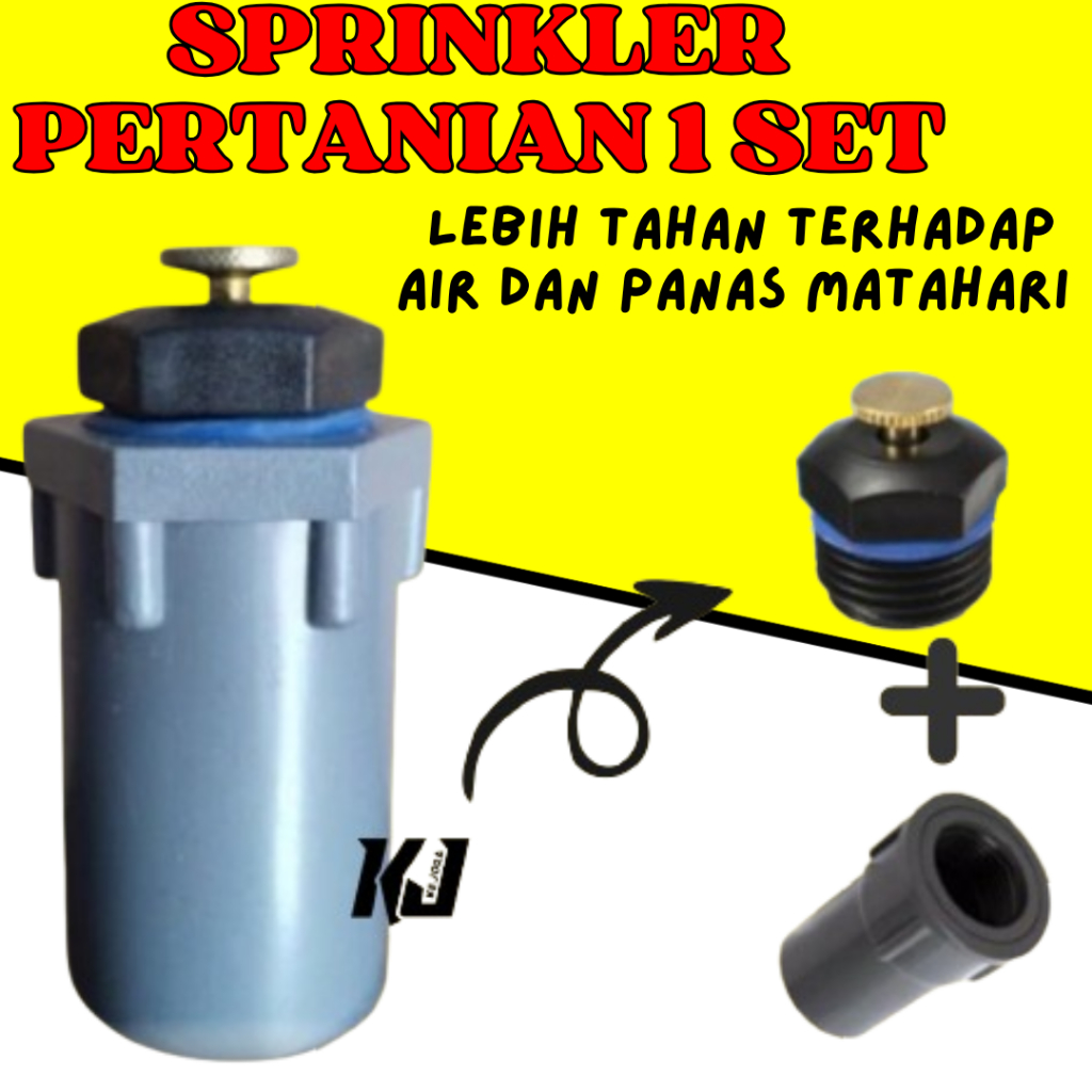 Jual SPRINKLER PERTANIAN SPRINKLER TAMAN ADJUSTABLE SPRAYER TAMAN + SOK ...