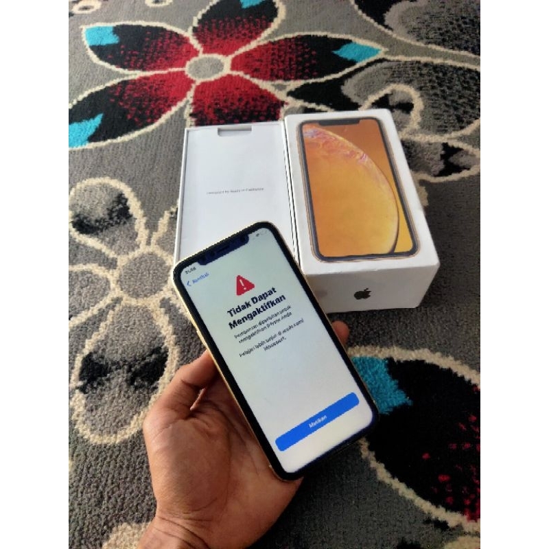 Jual IPHONE XR 64GB IC BASBAND Kena Jadi Mentok d aktivitas | Shopee Indonesia