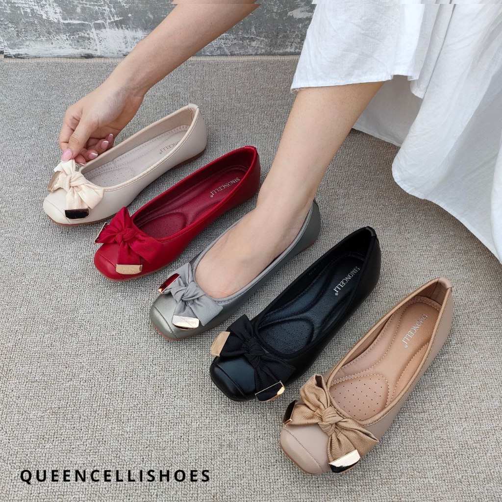 Jual Simoncelli Sepatu Flat Wanita Pita | Sepatu Wanita | Sepatu Korea ...