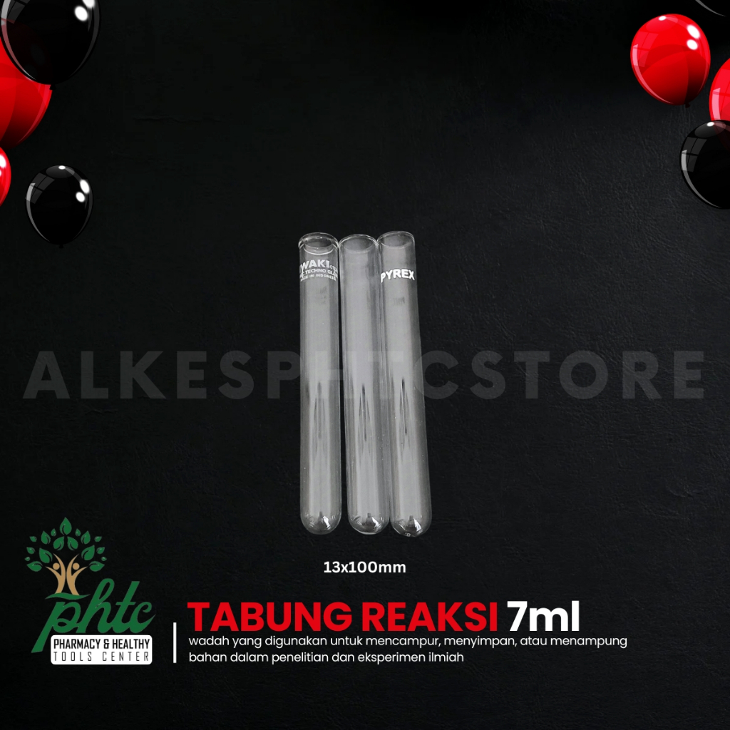 Jual Tabung Reaksi 7ml Kaca l Test Tube | Shopee Indonesia