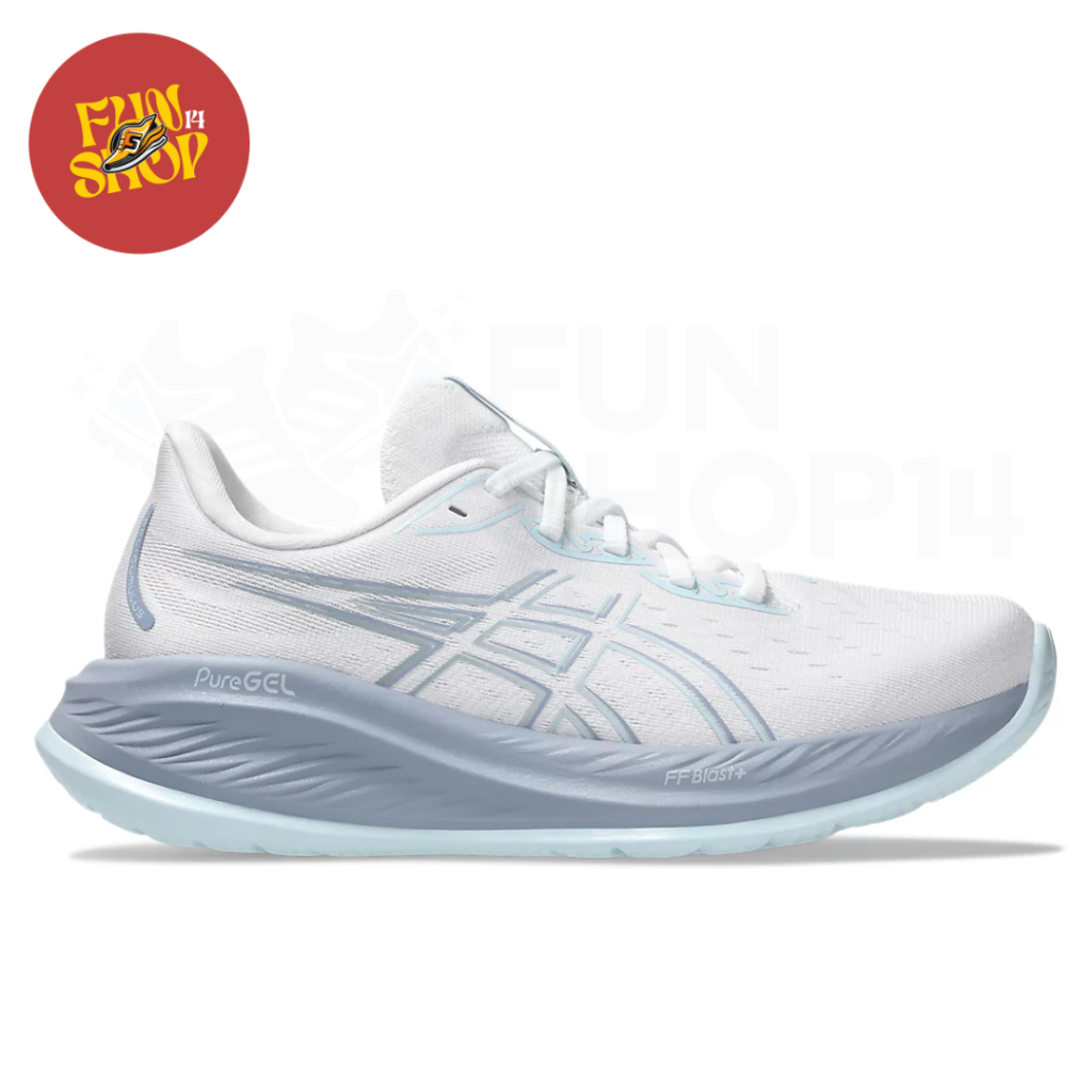 Jual Sepatu Lari Asics Gel Cumulus Women's Running Shoes White/Cool ...
