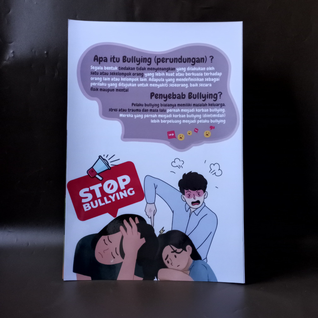 Jual Poster Stop Bullying | Poster Apa Itu Bullying Perundungan ...