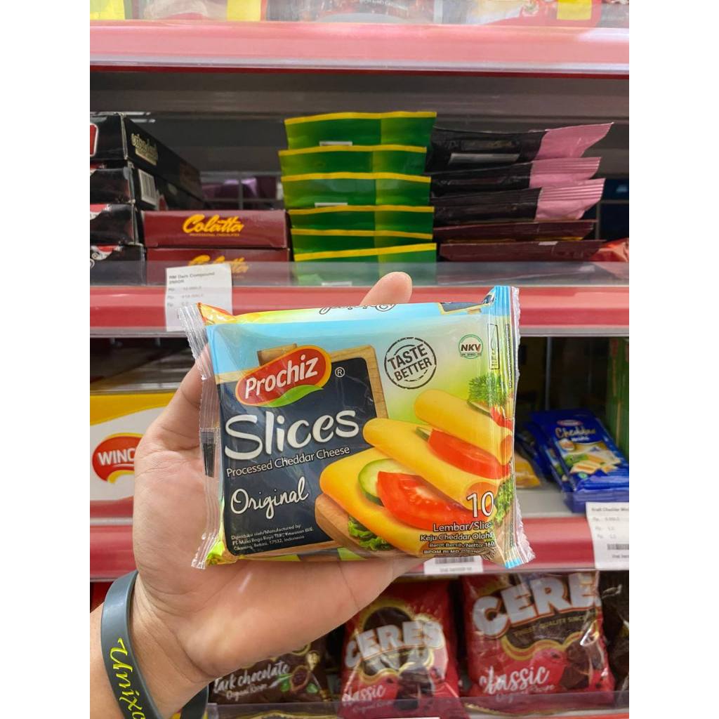 Jual Prochiz Keju Slice 10 Lembar 160g Cheddar Cheese Slice Original ...