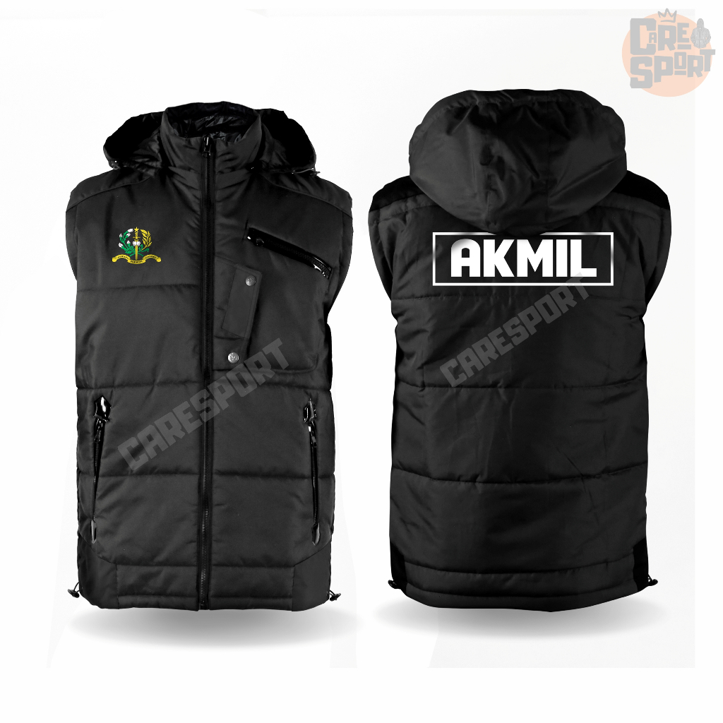 Jual Rompi cargo pria logo akmil custom scotlight | vest custom parasut ...