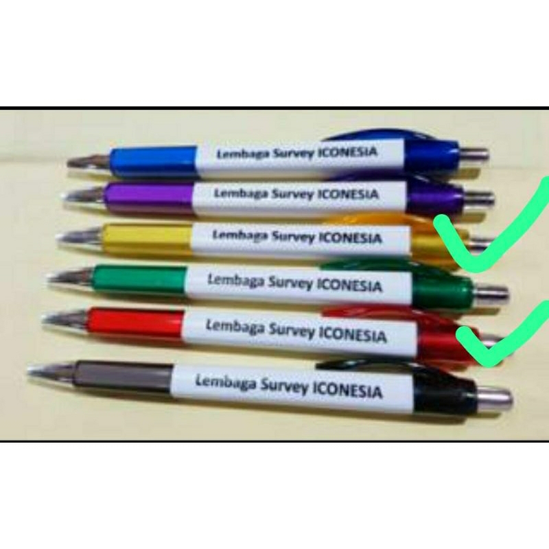 Jual Pulpen Bolpoin Nama Custom Souvenir bolpen promosi | Shopee Indonesia
