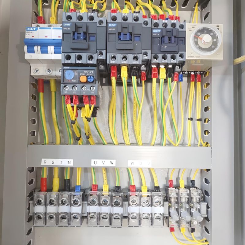 Jual panel star delta 11kw 15hp 3phase spec chint plat 1,2mm | Shopee ...