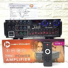 Jual Ampli Mini High Power 777 A-1 Original Amplifier TERBAIK | Shopee ...