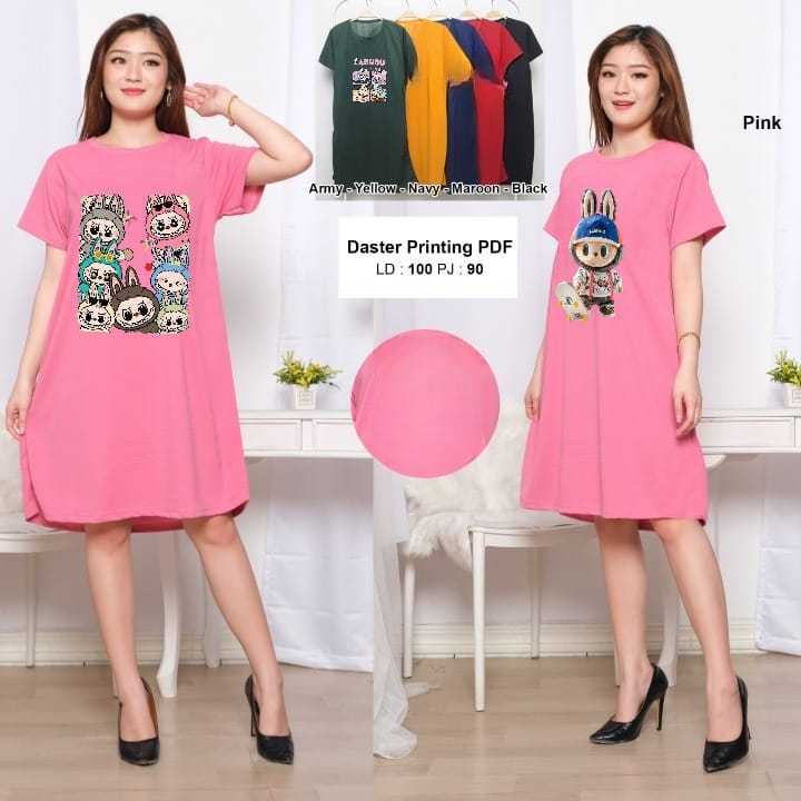Jual Daster Terbaru LABUBU VIRAL Kekinian Banyak Motif Hasil Cetak DTF ...
