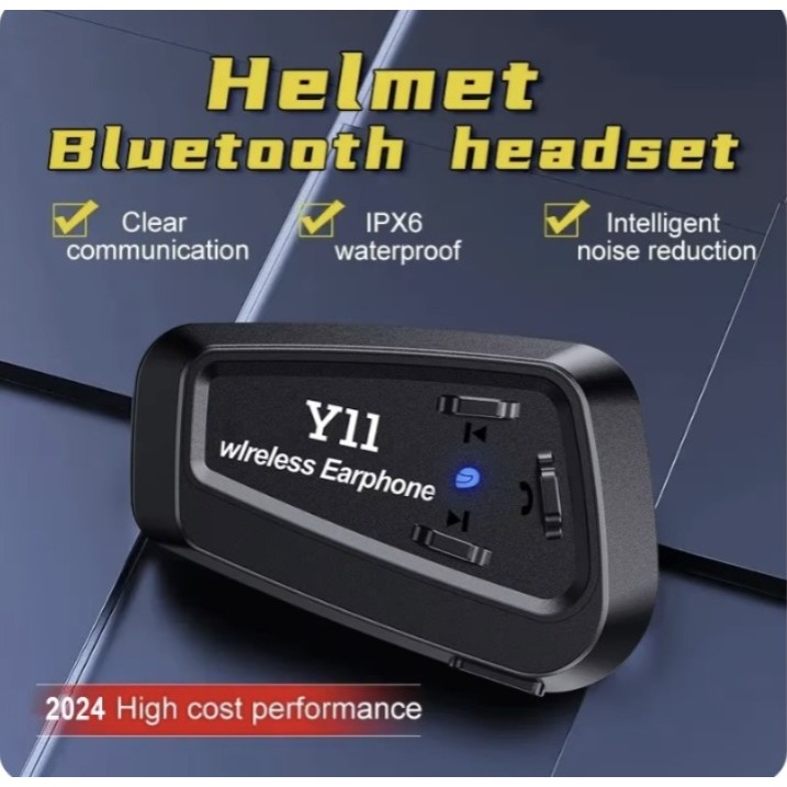 Jual SMARTCOM Headset Helm Bluetooth Headphone Helm Bluetooth 5.3 Tahan ...