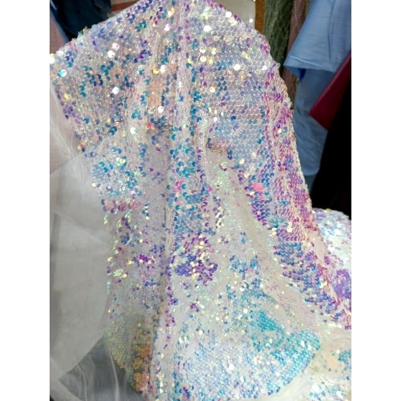 Jual KAIN/BAHAN SEQUIN /PAYET PREMIUM FULL PAYET TERLARIS | Shopee ...