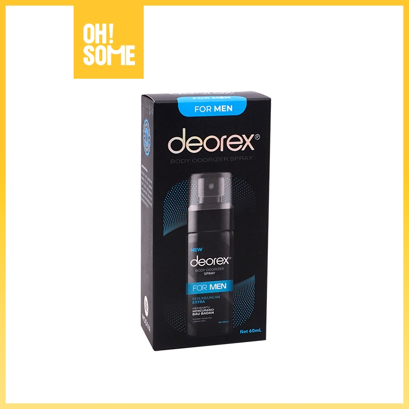 Jual OHSOME - Deorex Body Odorizer Spray For Men Pengganti Deodorant ...