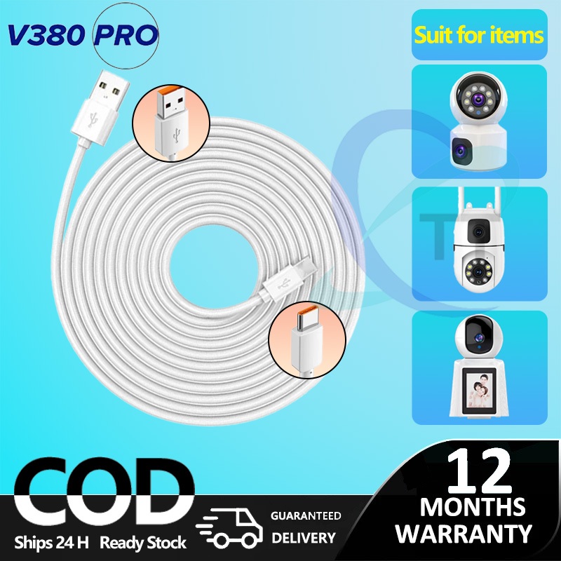 Jual USB Type-C Ultra-long Data Wire for CCTV CAMERA Fast Charging ...