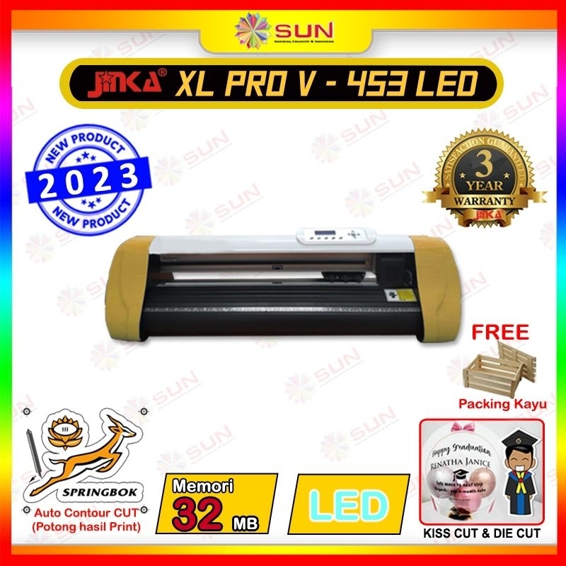 Jual Mesin Cutting Plotter JINKA PRO XL V453 LED AUTOCOUNTUR ,Bekas ...