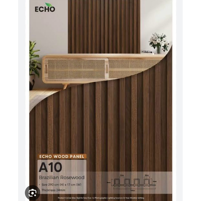 Jual Echo Wall Panel WPC Partisi Dinding Tinggi 2,9 meter tipe A10 ...