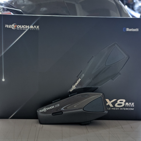 Jual New! Retouch X8 Intercom Bluetooth Helmet | Interkom Helm Retouch ...