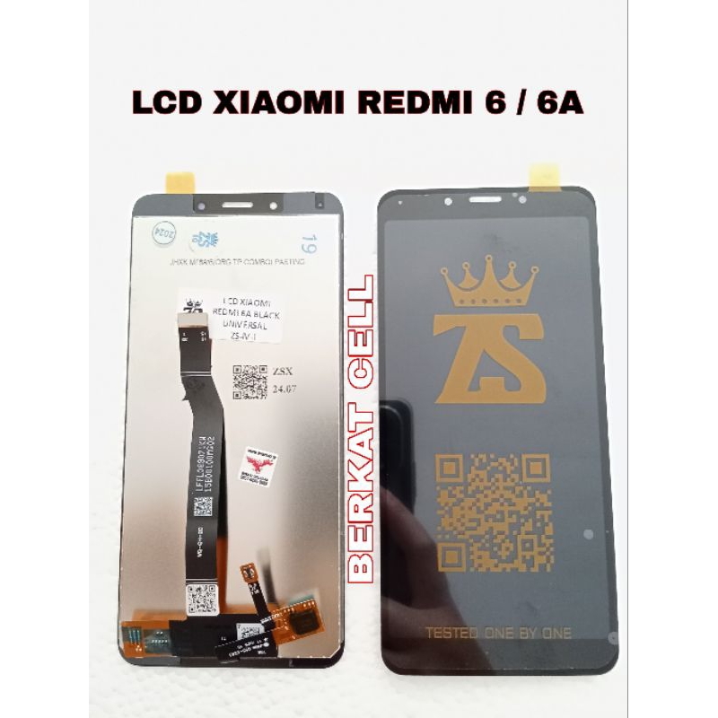 Jual LCD XIAOMI REDMI 6 / 6A MEREK ZEVAN | Shopee Indonesia