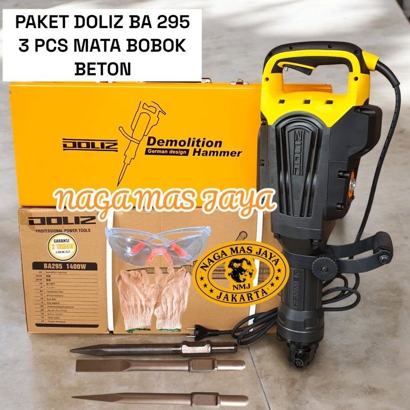Jual MESIN BOBOK BETON JALAN DOLIZ BA295 / JACK HAMMER DEMOLITION DOLIZ ...