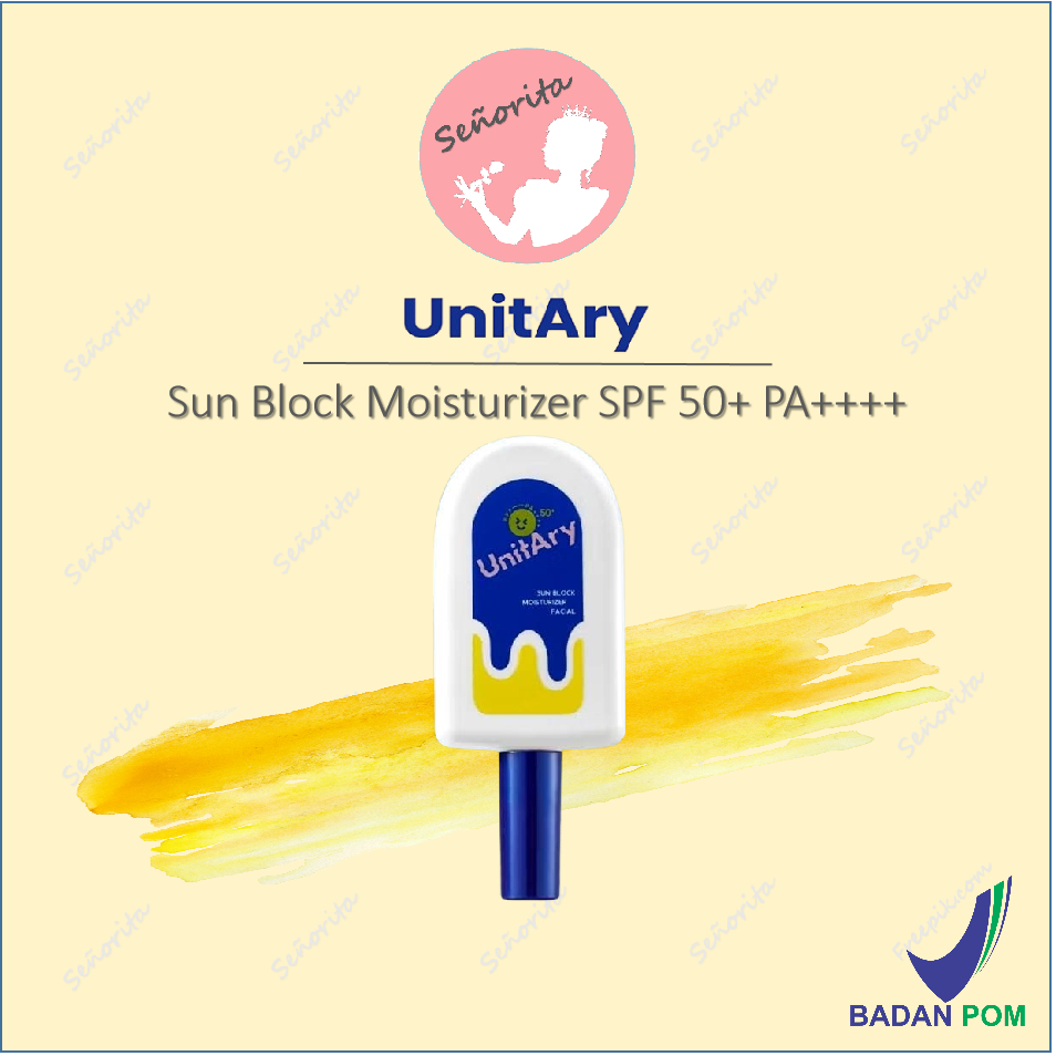 Jual UNITARY Sun Block Moisturizer Facial SPF 50+ PA++++ 50ml | Shopee ...