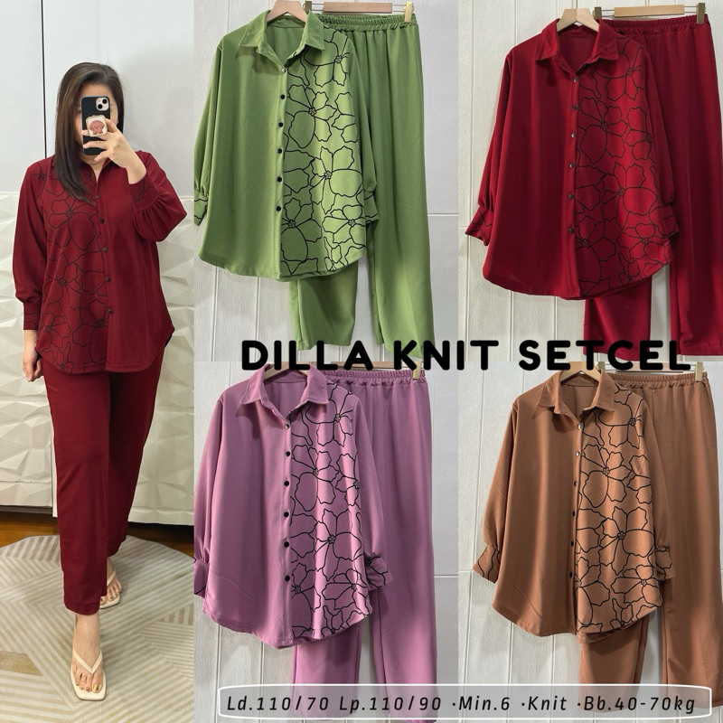 Jual DILLA KNIT SETCEL (Ld.110 bb.40-70kg) | Shopee Indonesia