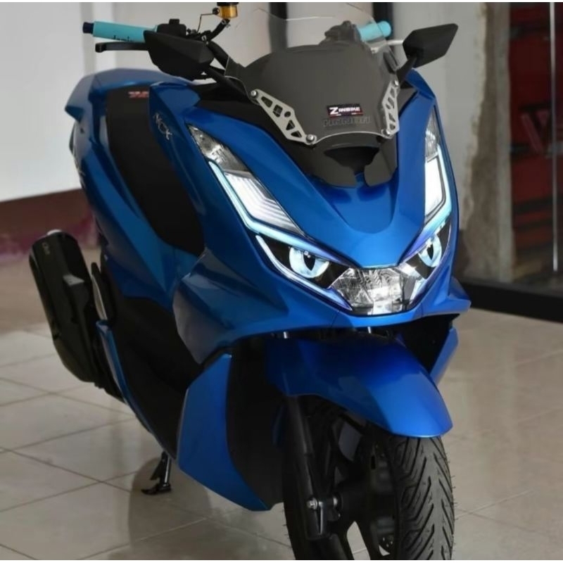 Jual Visor PCX 160 Thailand - Windshield PCX 160 MODEL THAILAND BRACKET ...