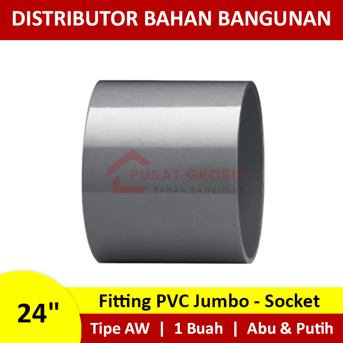 Jual Sok Pipa PVC 24 Inch AW Socket Pipa 24" AW Fitting Sock PVC ...