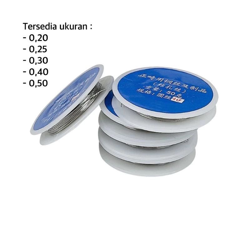 Jual Ligature wire ortho roll kawat ligasi gigi kawat splinting kawat ...