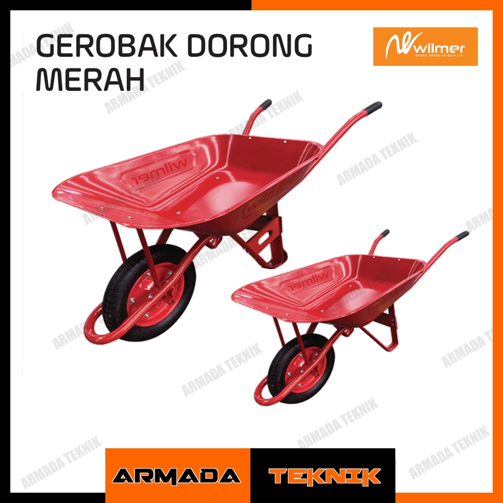 Jual Gerobak Dorong Besi / Gerobak Pasir Sorong 9,5 kg 10 kg 14,5 kg ...