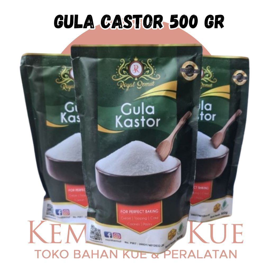 Jual Gula castor royal semut 500gr/gula kastor 500gr/kastor halus ...