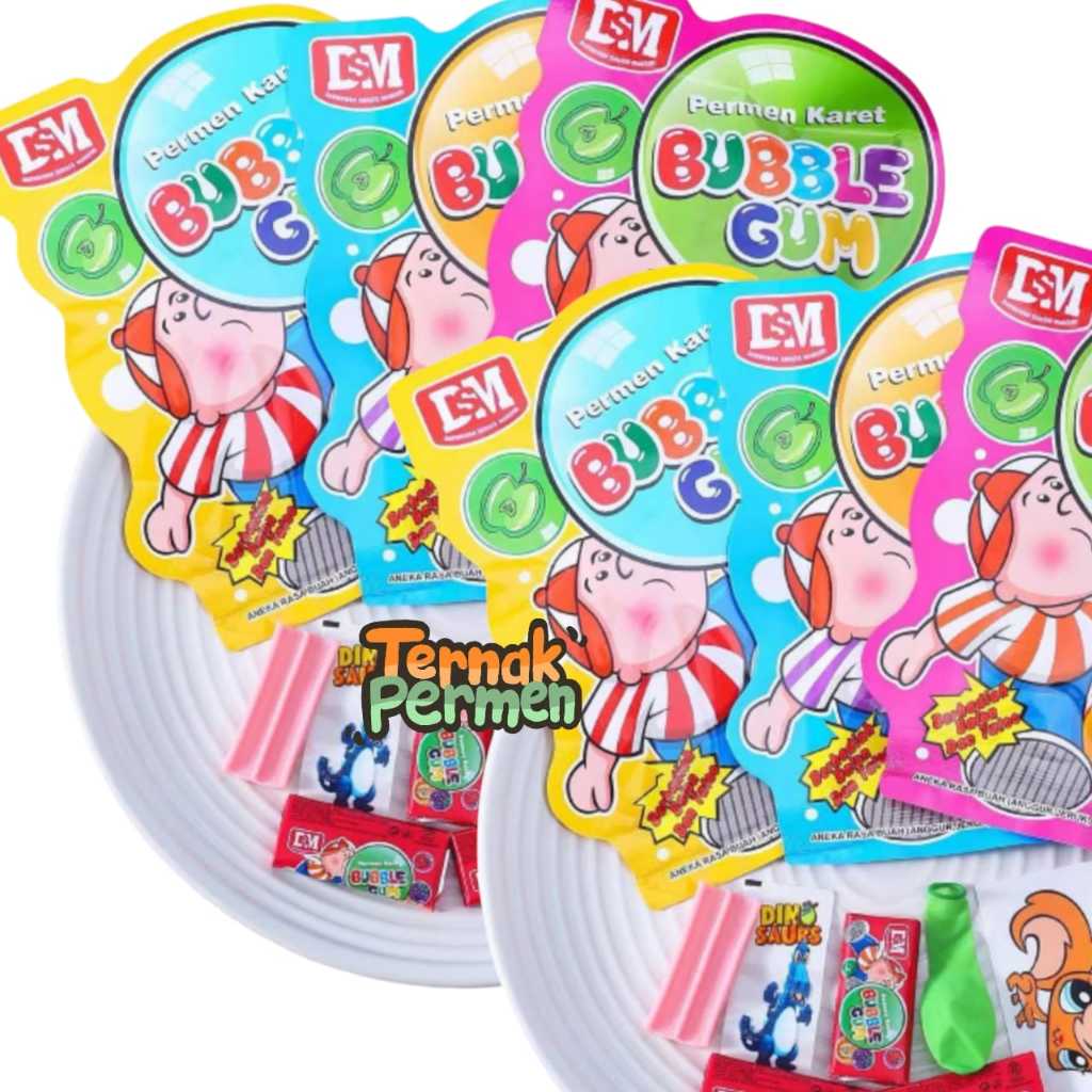 Jual DSM BUBBLEGUM BALON BOX ISI 30 PCS | Shopee Indonesia