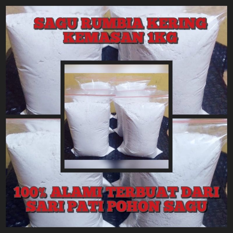 Jual Sagu rumbia cocok untuk pembuatan ciwang/aci bawang 100%sari pati ...