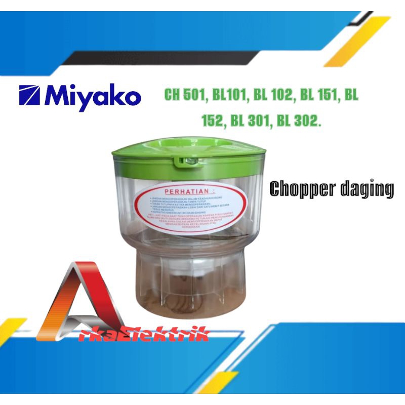 Jual Chopper daging/meat chopper Untuk blender miyako | Shopee Indonesia