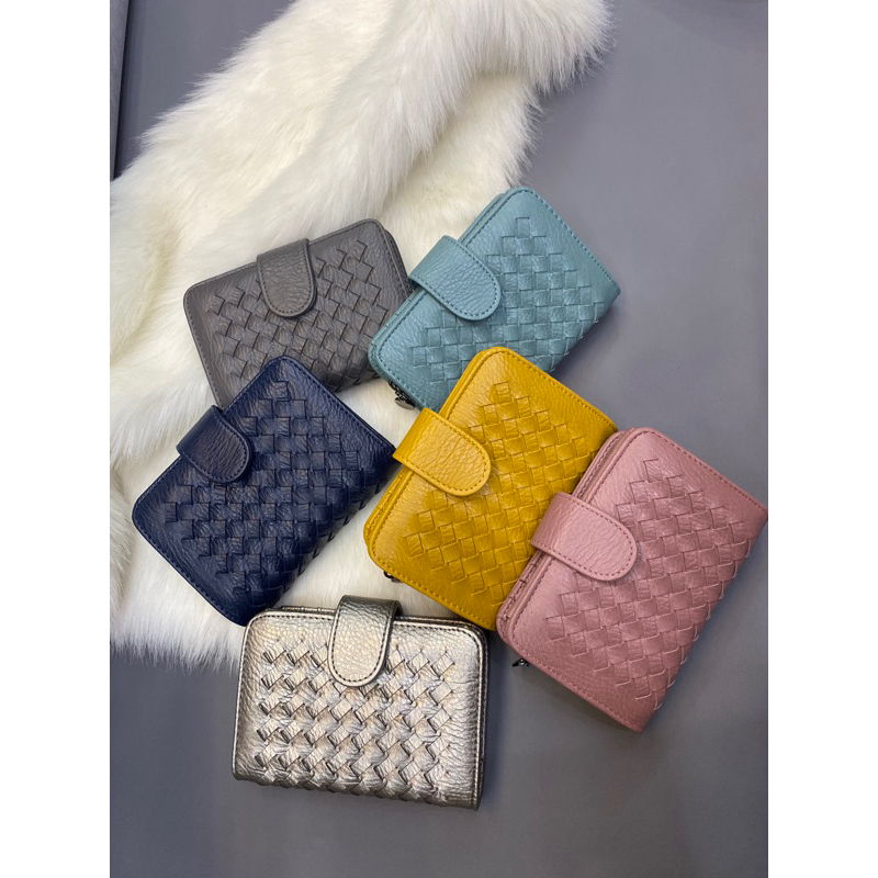 Jual Dompet Lipat botega Anyaman | Shopee Indonesia