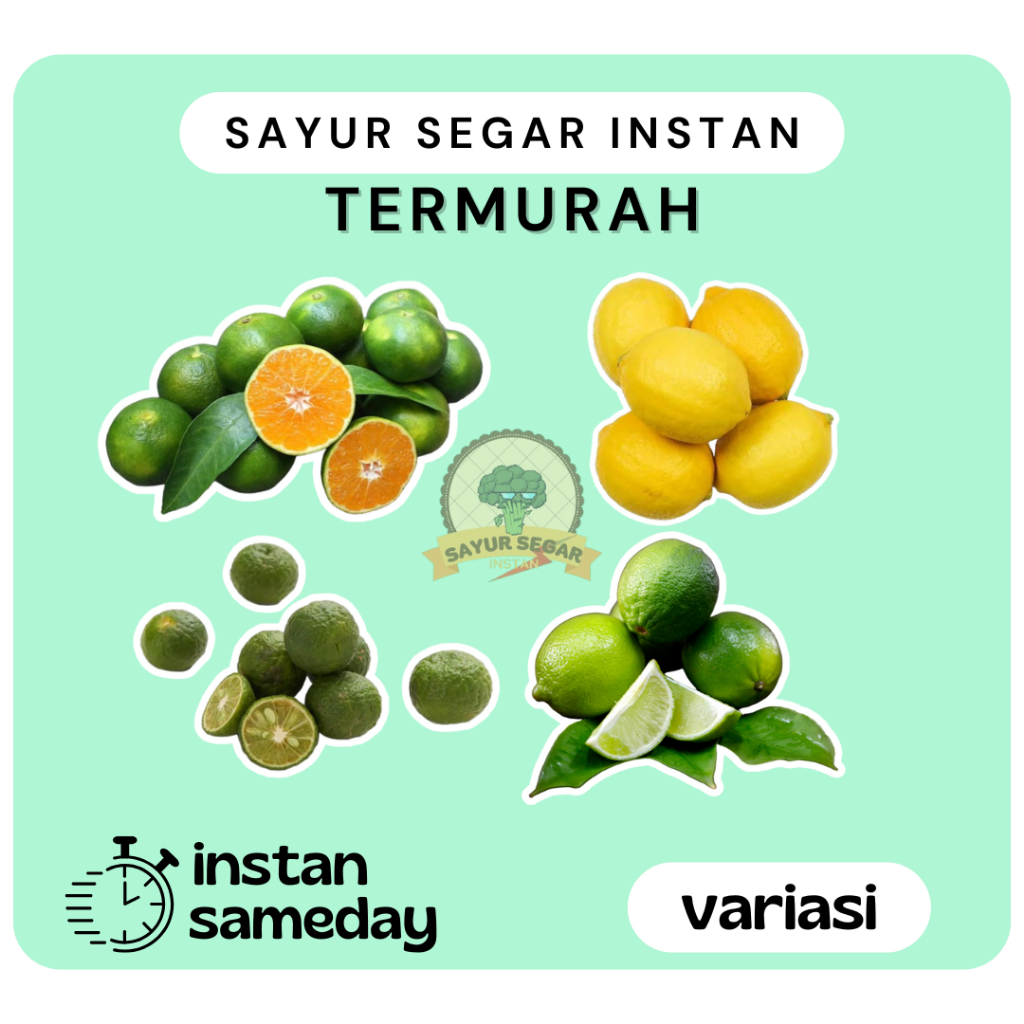 Jual Aneka Jeruk Nipis/Purut/Lemon Lokal/Lemon Super/Peras/Limau Limo ...