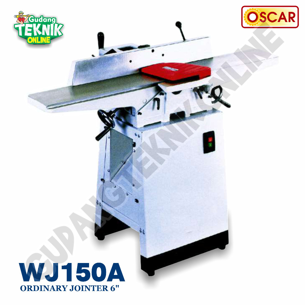 Jual OSCAR Mesin Jointer Ketam Kayu 6" OSCAR WJ-150A MEJA PANJANG ...