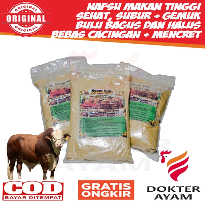 Jual Vitamin Sapi Penggemukan Nyeor Ejuh Extra Gula Penggemuk Penambah ...