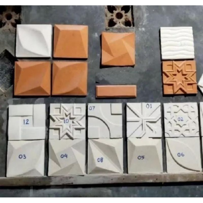 Jual roster minimalis bata tempel wal panel | Shopee Indonesia