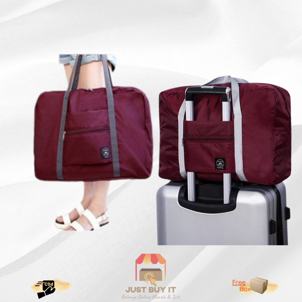 Jual Tas Hand Carry Traveling Bag Besar-Tas Motif Lipat Travel-Tas ...
