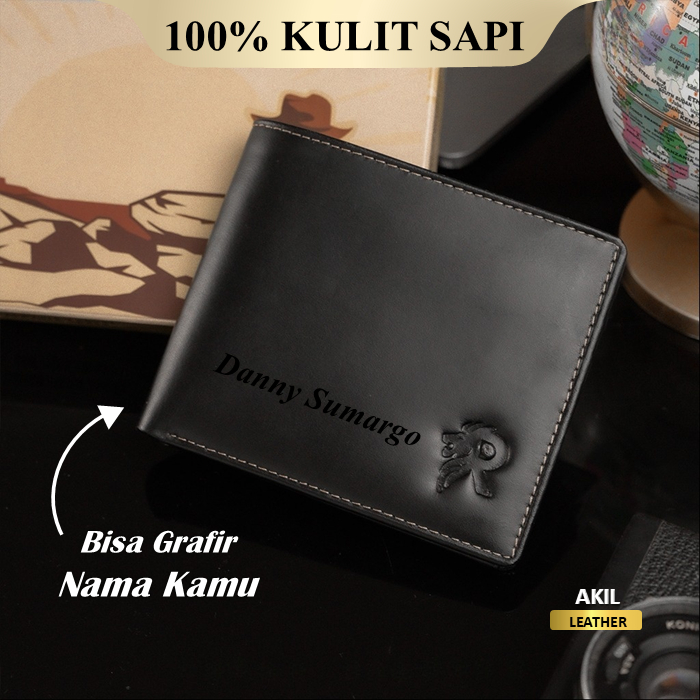 Jual Dompet Kulit Sapi Asli Pria Original Branded 100% Premium Leather ...