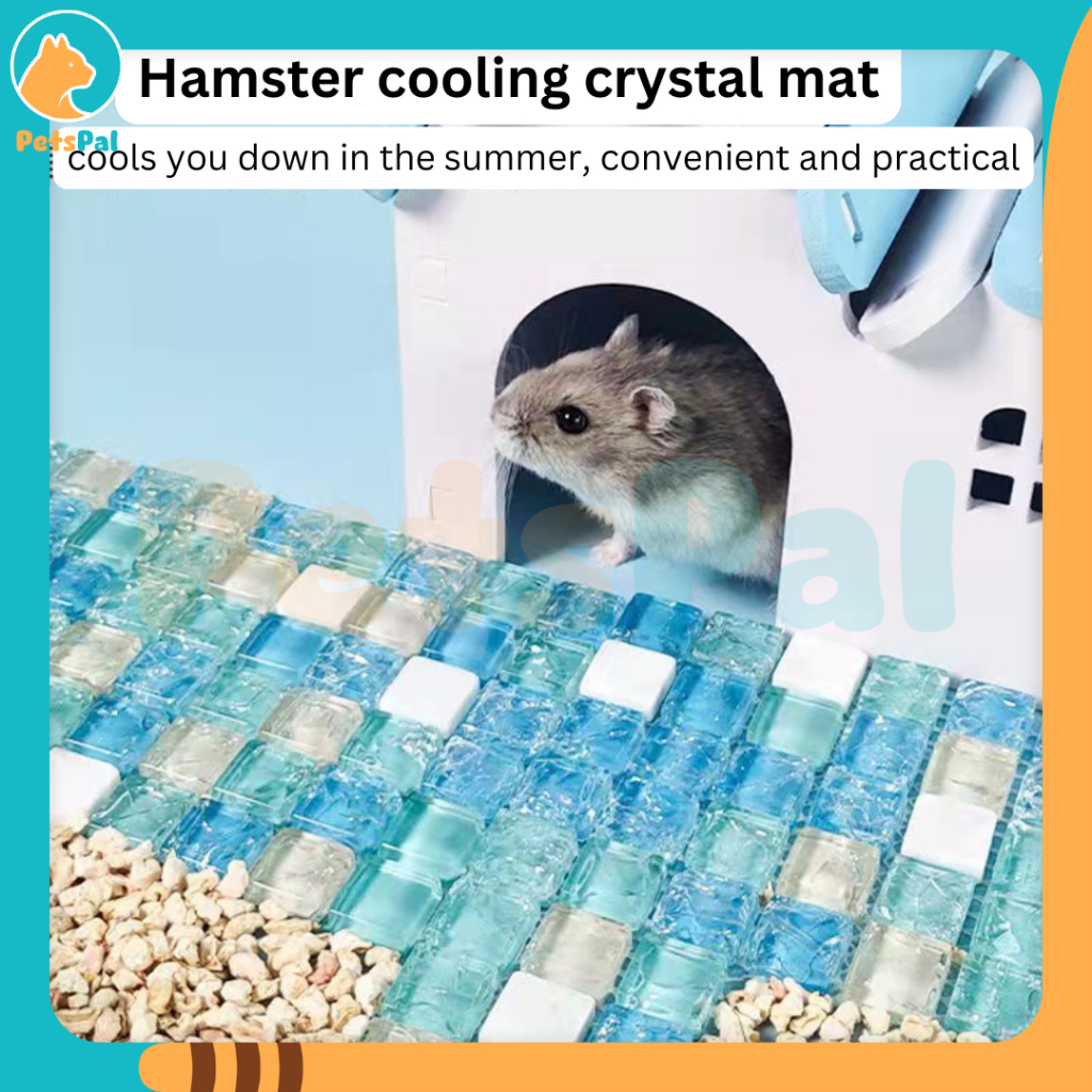 Jual Alas Kristal Pendingin Hamster Alas Pembuangan Panas Corak Es ...