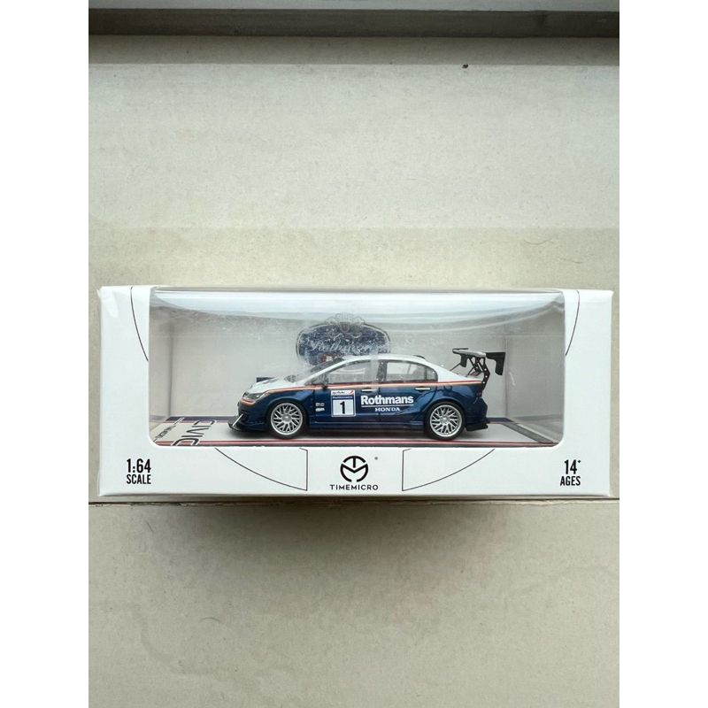 Jual (READY) TIME MICRO HONDA CIVIC ROTHMANS 1:64 Diecast Miniscale JDM ...