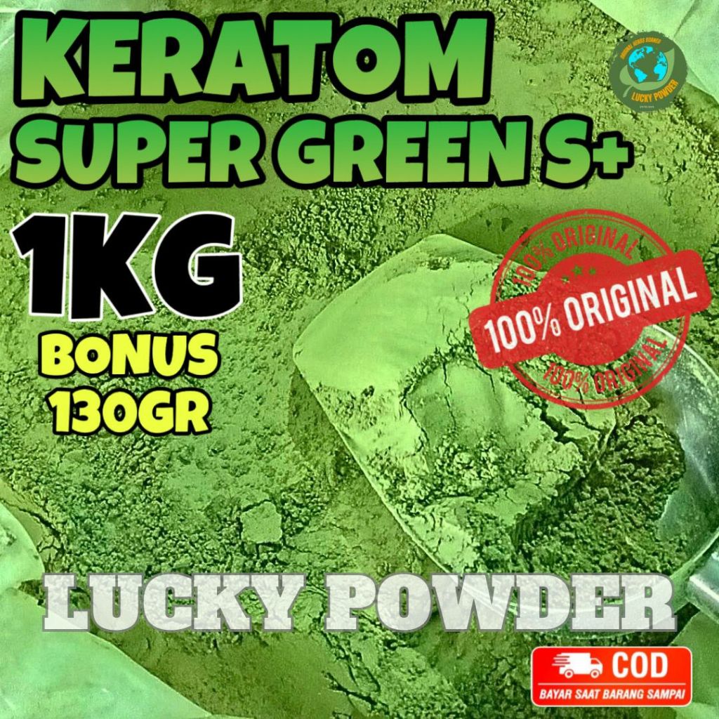 Jual LUCKY POWDER BUBUK HIJAU SUPER GREN ASLI KALIMANTAN | Shopee Indonesia