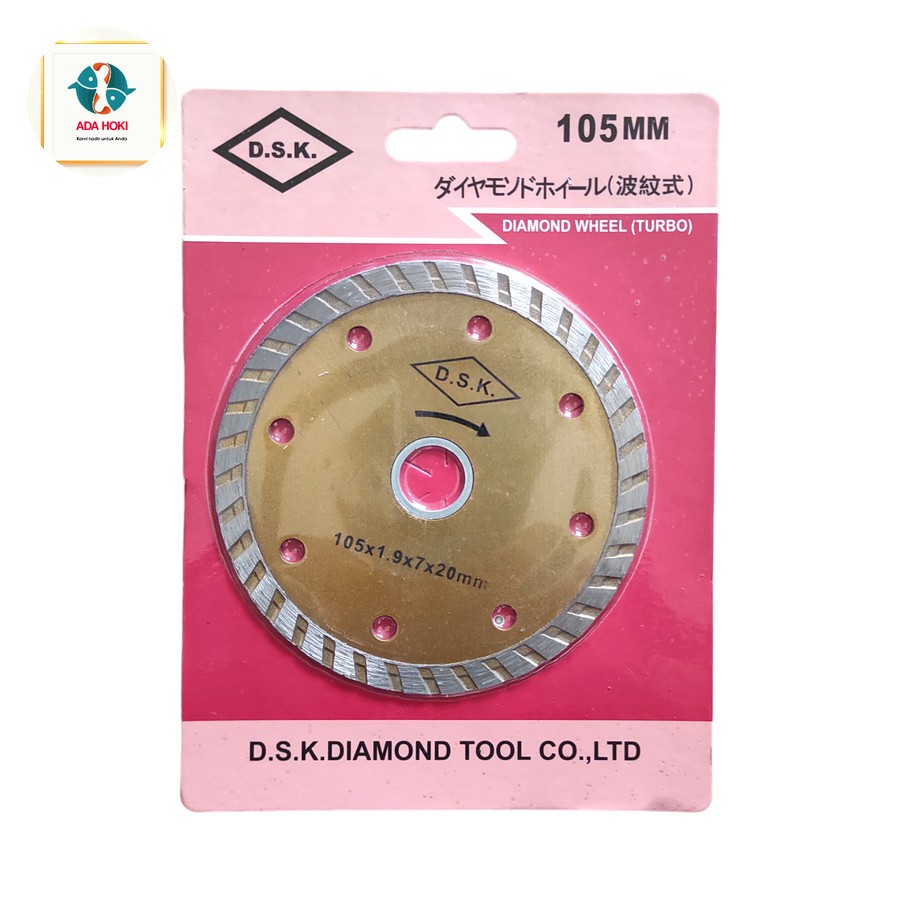 Jual DSK Diamond wheel TURBO Mata pisau potong keramik | Shopee Indonesia