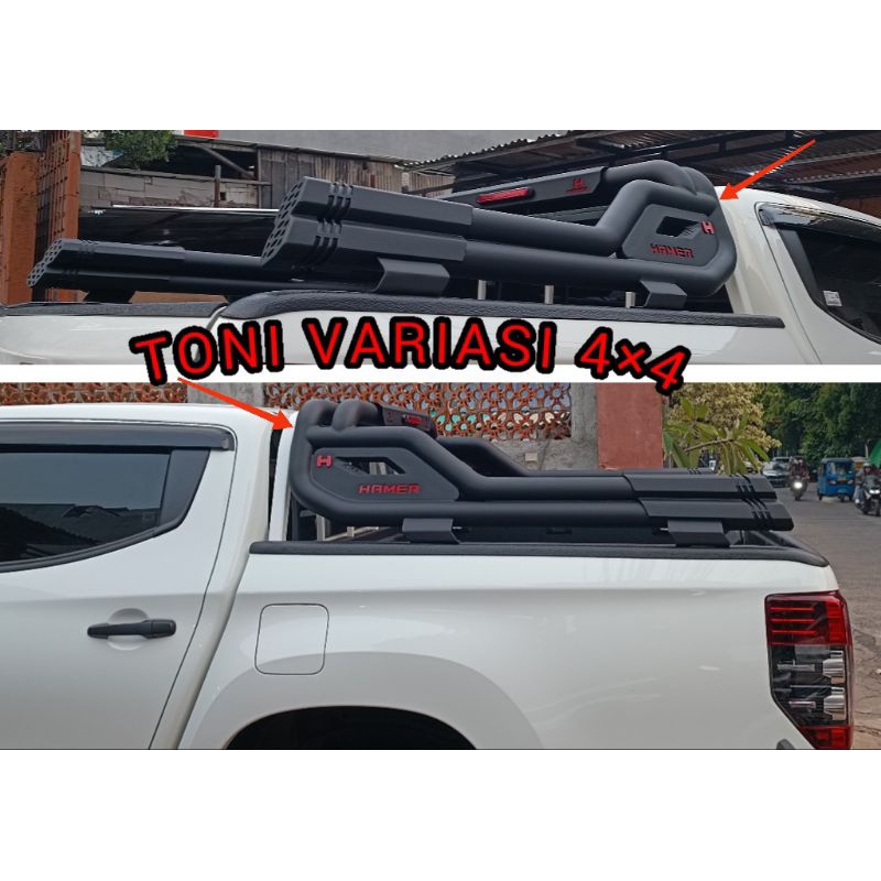 Jual Rollbar Roll Bar HAMMER V3 Double Cabin New Triton | Shopee Indonesia