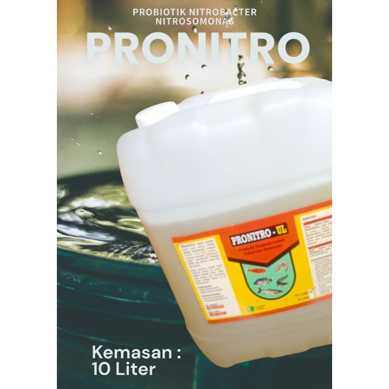 Jual Probiotik Udang Budidaya Nitrobacter Nitrosomonas PRONITRO- UL 10 ...