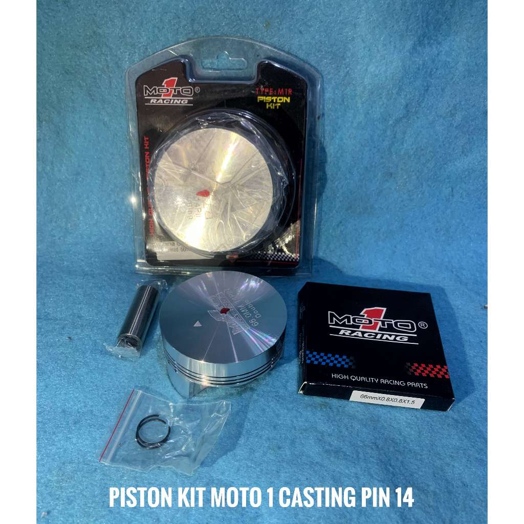 Jual PISTON KIT SEHER SEKER MOTO 1 RACING CUSTOM CASTING DIAMETER 66 68 ...