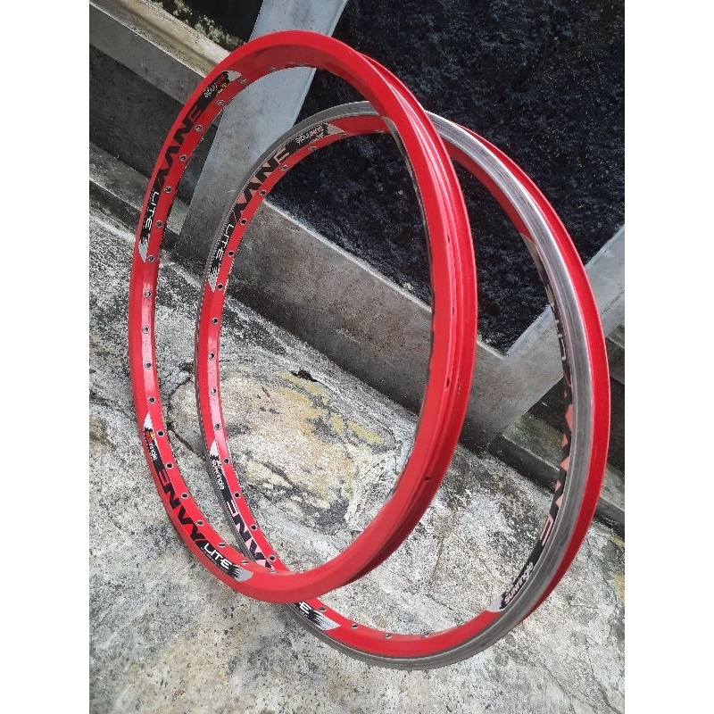 Jual rims bmx 20 envy elite 32h red 20 murni masih okeh | Shopee Indonesia