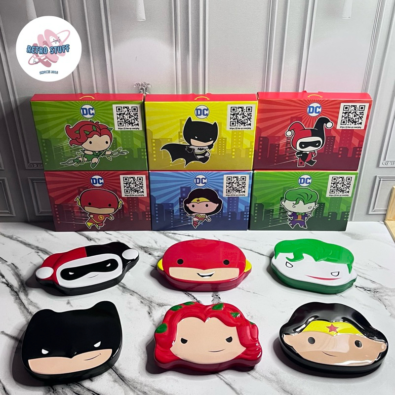 Jual Figure Tin Box Character DC Superhero Rare Ex Fastfood | Shopee ...