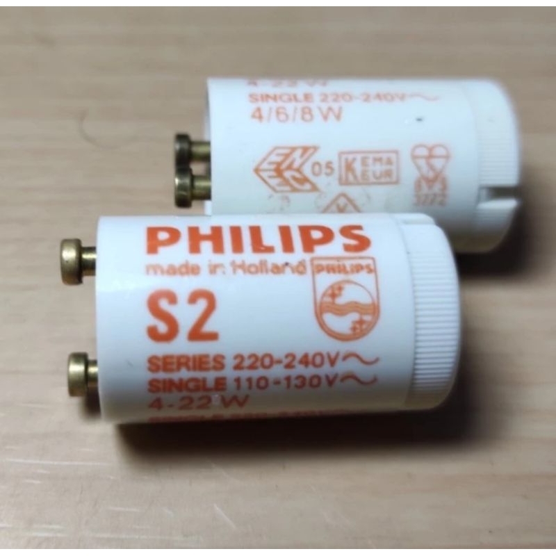 Jual Starter S2 Philips Performance Starter Lampu TL Made in Holland ...