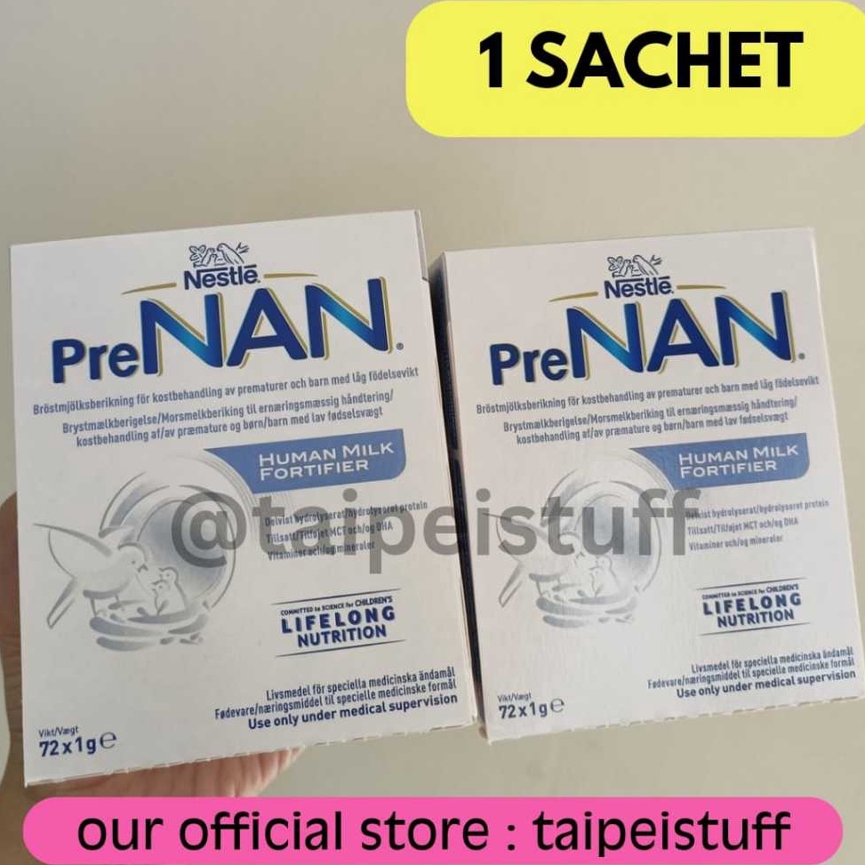 Jual Prioritas PreNAN HMF Ecer Human Milk Fortifier Nestle Baby Infant ...