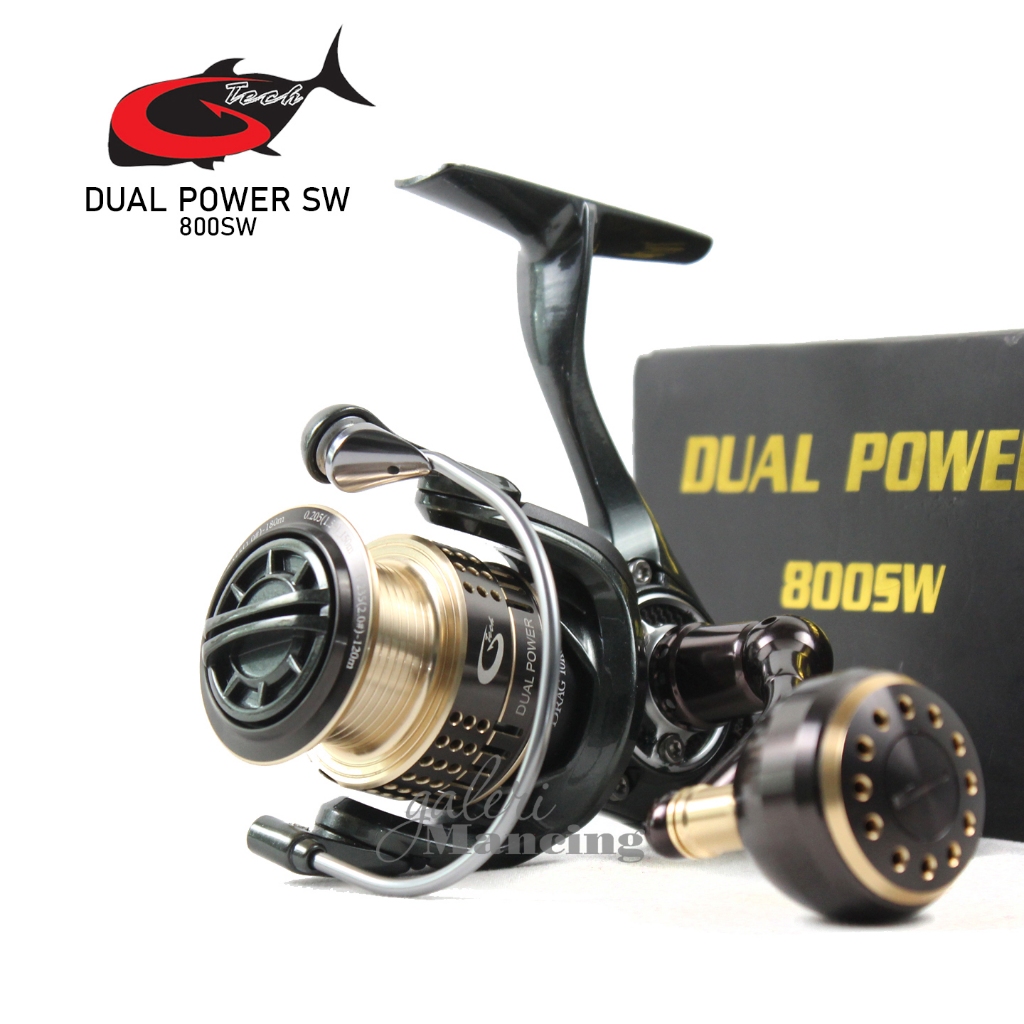 Jual REEL PANCING G-TECH DUAL POWER SW - 800SW - 4000SW | Shopee Indonesia